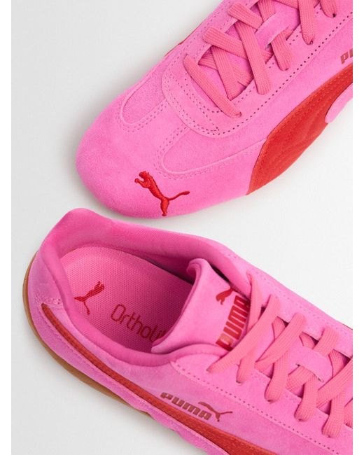 PUMA Speedcat Og Sneakers in Pink | Lyst UK