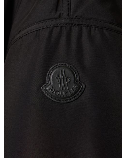 Moncler Donna Nevers Tech Jacket in Black | Lyst