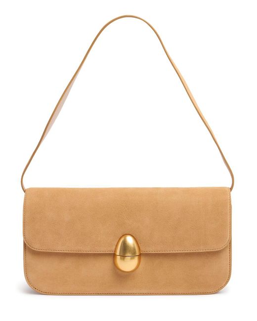 Neous Phoenix Suede Shoulder Bag in Brown | Lyst