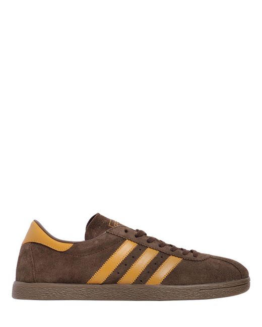 adidas Originals Tobacco Suede & Leather Sneakers in Brown for Men ...