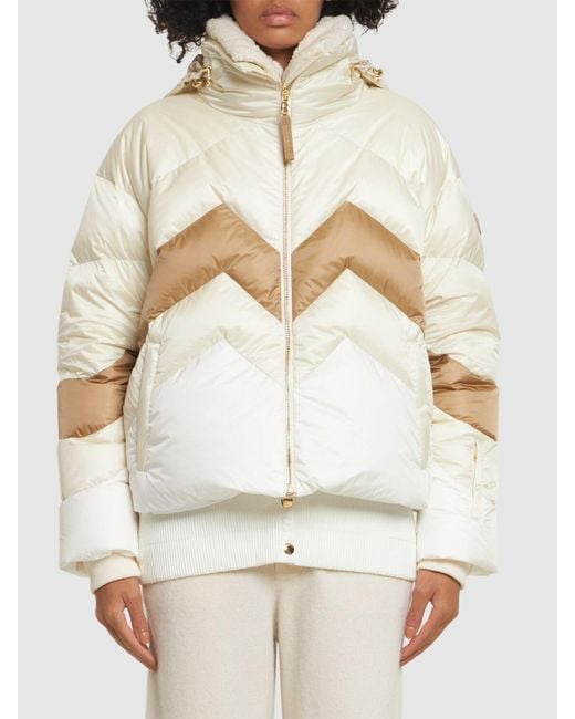 Bogner Vanja1 2-layer Functional Down Jacket in Natural | Lyst