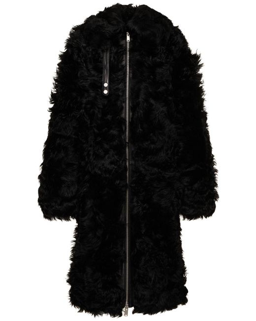 Moose Knuckles Luar Ena Unisex Coat in Black | Lyst