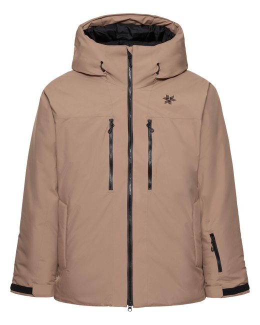Goldwin Insulated High Loft Jacket in Brown for Men | Lyst