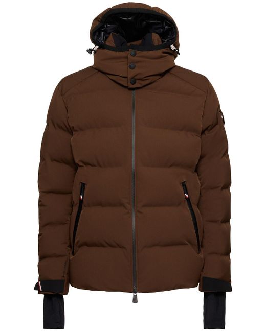 Moncler Montgetech Nylon Down Jacket in Brown for Men | Lyst Canada