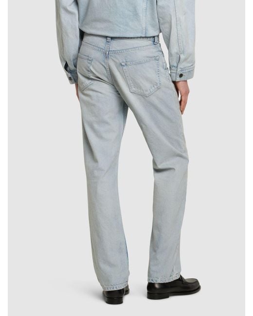 The Row Burt Cotton Denim Jeans in Blue for Men | Lyst