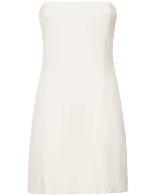 Third Form Form Strapless Mini Dress In White Lyst Third Form Form Strapless Mini Dress In White Lyst