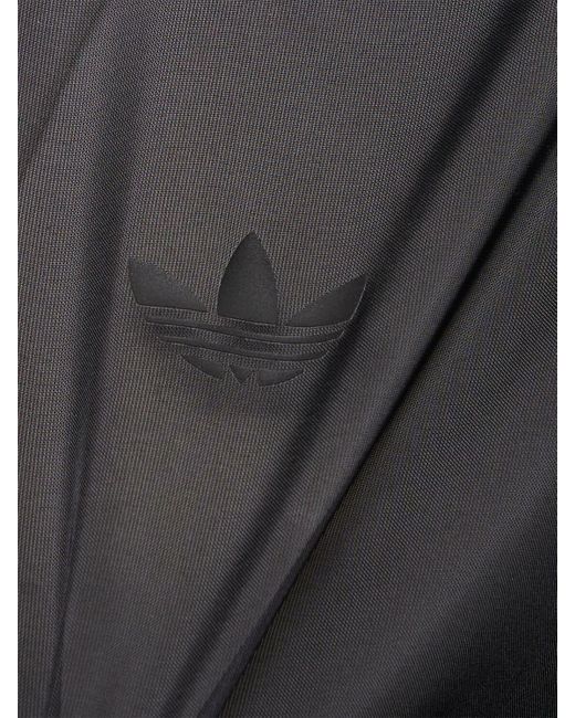 adidas Originals Sheer Track Top in Black | Lyst