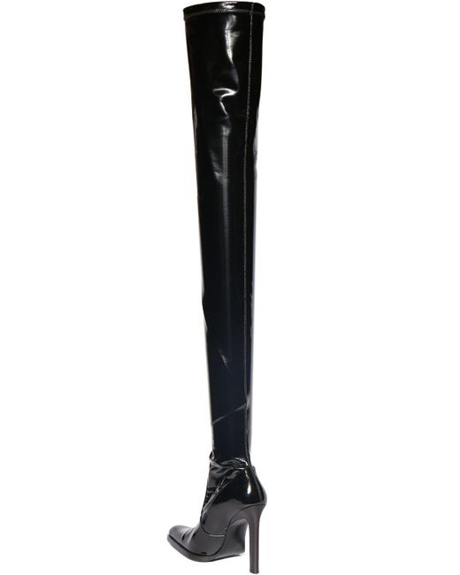 Saint Laurent 110mm Nina Over The Knee Boots In Black Lyst