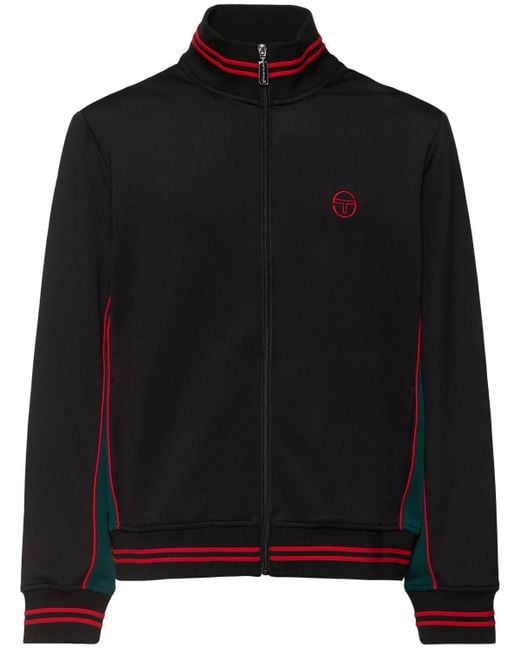 Sergio Tacchini Melfi Diver Track Jacket in Black for Men | Lyst