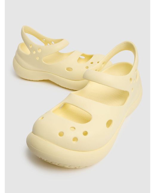 Crocs™ Phaedra Clogs in Natural | Lyst