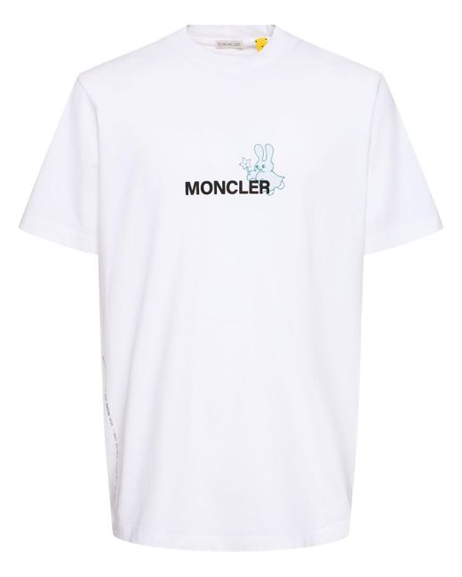 Moncler Genius Moncler X Frgmt Cartoon T-shirt in White for Men | Lyst