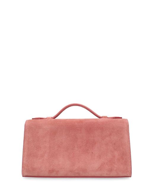 SAVETTE Lvr Exclusive The Symmetry Leather Bag in Pink | Lyst