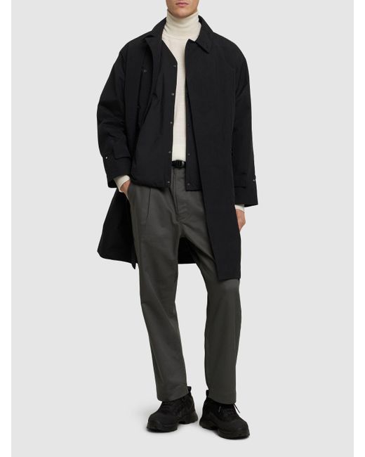Goldwin Windstopper Gore-Tex 3-Way Coat in Black for Men | Lyst