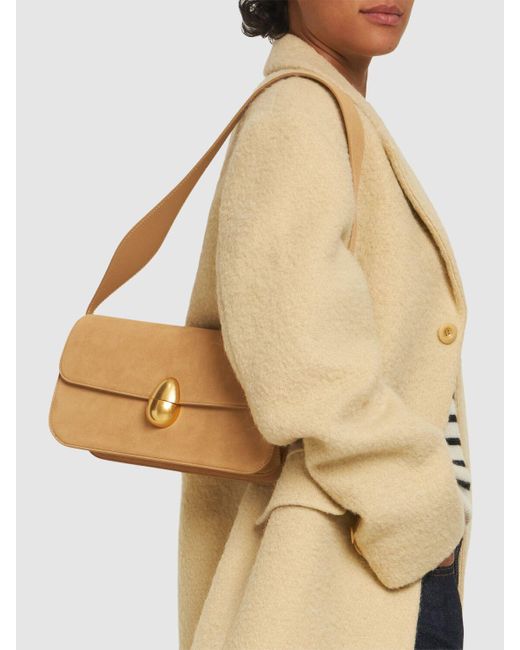 Neous Phoenix Suede Shoulder Bag in Brown | Lyst