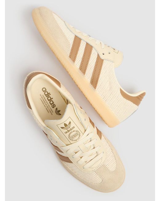 adidas Originals Donna Samba Og Sneakers Cream in Natural | Lyst