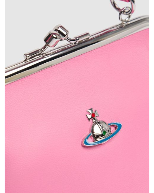 Vivienne Westwood Granny Frame Napa Leather Bag in Pink | Lyst