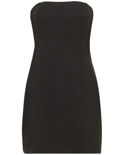 Third Form Form Strapless Mini Dress In Black Lyst Third Form Form Strapless Mini Dress In Black Lyst