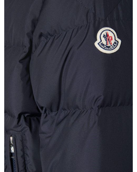 Moncler Cardere Tech Down Jacket in Blue for Men | Lyst