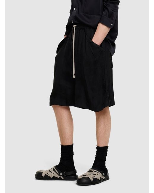 Rick Owens Megalaced Mules in Black for Men | Lyst