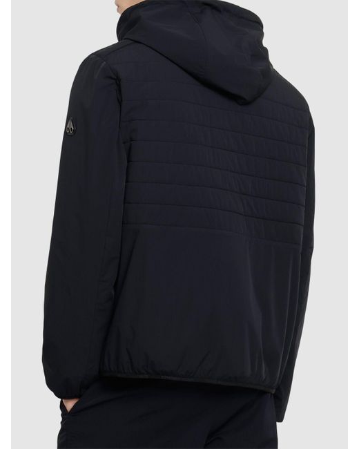 Moose Knuckles Dominion Packable Jacket in Black for Men | Lyst