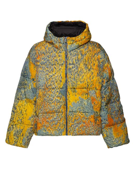 DIESEL W-bogaert Puffer Jacket in Yellow for Men | Lyst