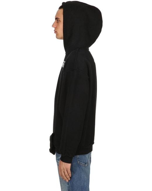 Vetements Fuck Inside-out Sweatshirt Hoodie in Black for Men Vetements Fuck Inside-out Sweatshirt Hoodie in Black for Men