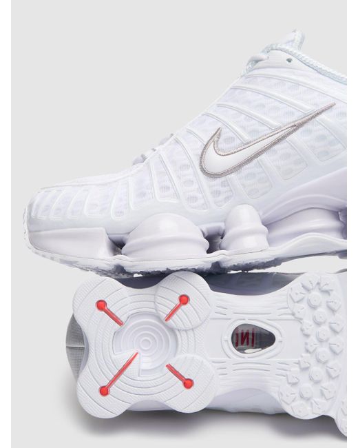 Nike Shox Tl Sneakers in White | Lyst