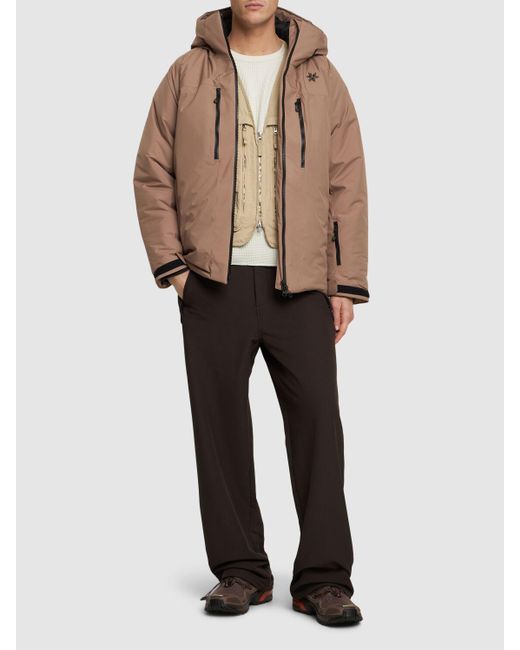 Goldwin Insulated High Loft Jacket in Brown for Men | Lyst