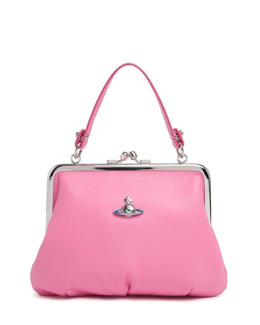 Vivienne Westwood Granny Frame Napa Leather Bag in Pink | Lyst
