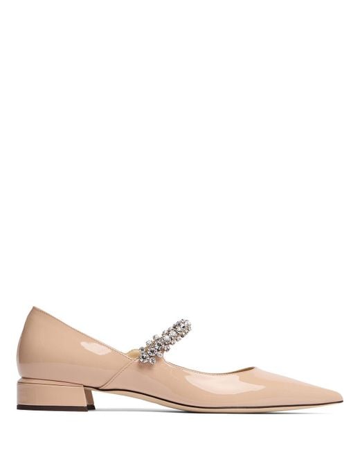 Jimmy Choo 25Mm Bing Leather Heels in Pink | Lyst