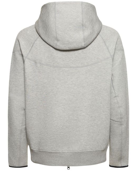 Nike Windrunner Tech Fleece Full Zip Hoodie In Grey For Men Lyst Uk
