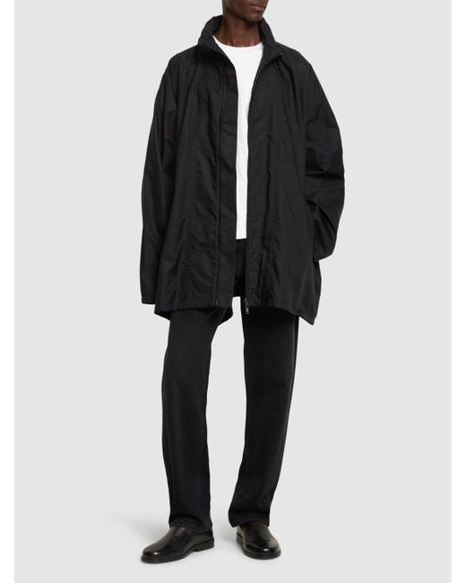 The Row Marty Tech Canvas Jacket in Black for Men | Lyst