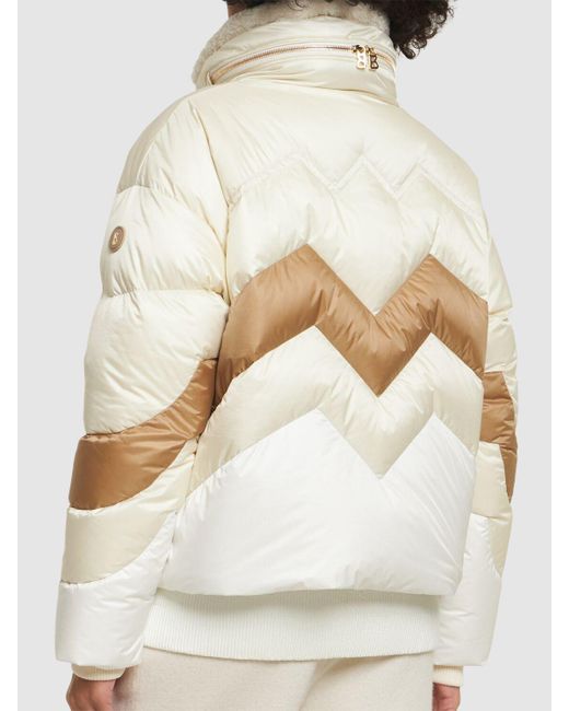 Bogner Vanja1 2-layer Functional Down Jacket in Natural | Lyst
