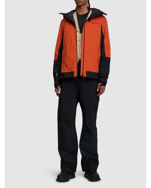 Peak Performance Rider Insulated Tech Ski Jacket Flame in Orange for ...