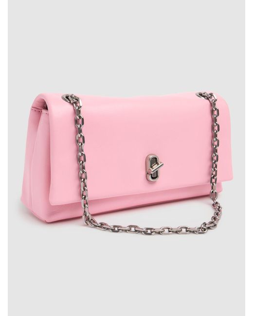 Marc Jacobs The Link Chain Leather Wallet in Pink | Lyst
