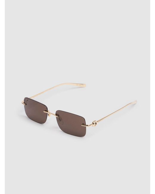Gucci gg1703s Metal Sunglasses | Lyst UK
