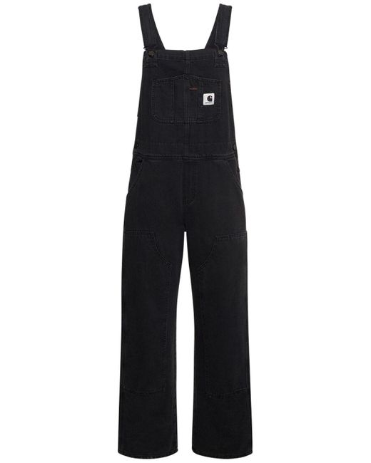 Carhartt Wip Bib Double Knee Overalls In Blue Lyst