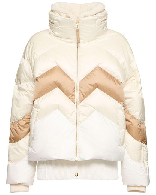 Bogner Vanja1 2-layer Functional Down Jacket in Natural | Lyst