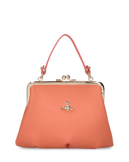 Vivienne Westwood Granny Frame Top Handle Bag in Pink | Lyst UK
