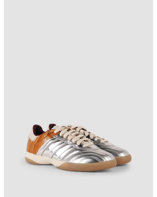 adidas Samba Metallic Sneakers in White for Men | Lyst