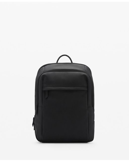 Mango Functional Backpack in Black for Men | Lyst