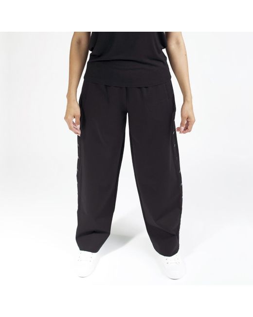Sparkies Plus Size Adaptive Pants With Full Side Seam Opening in Black ...