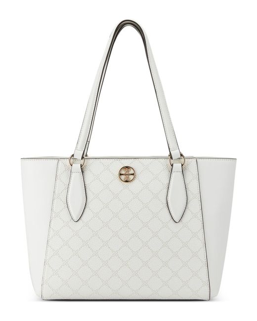Nine West Kyelle Zipper Tote Bag In White Lyst