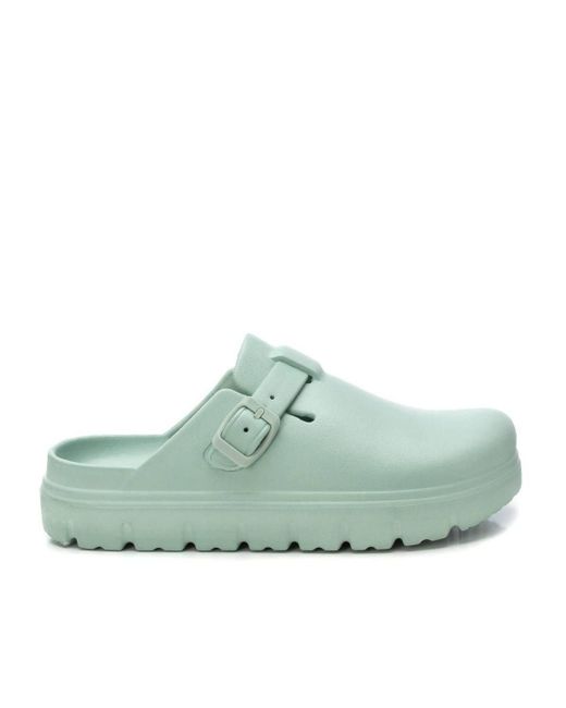 Xti Comfort Clogs in Green | Lyst