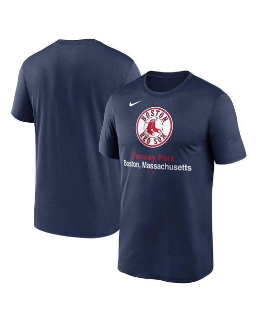 Nike Boston Red Sox Stadium Legend Performance T-shirt in Blue for Men ...
