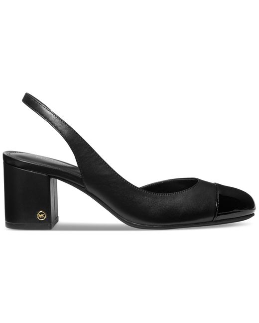 Michael Kors Michael Perla Flex Slingback Pumps In Black Lyst
