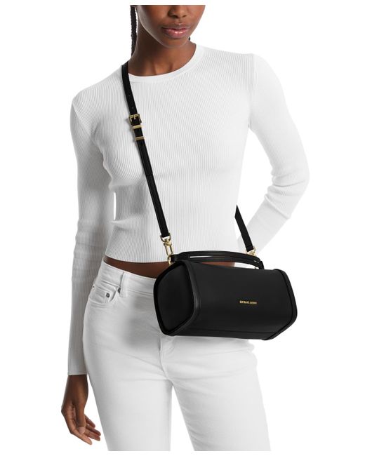 Michael Kors Michael Orchard Small Top Handle Crossbody in Black | Lyst