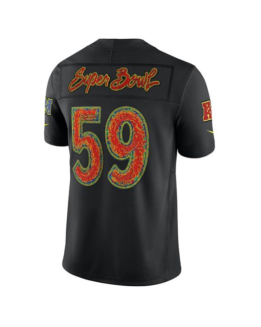 Nike Super Bowl Lix Limited Jersey in Black for Men | Lyst