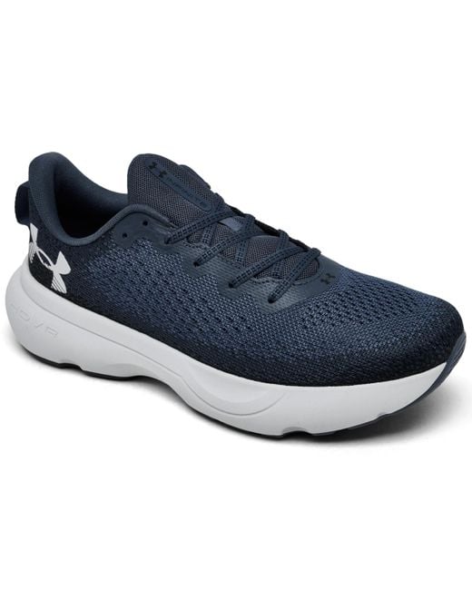 Under Armour Ua Infinite Running Sneakers From Finish Line in Blue for ...