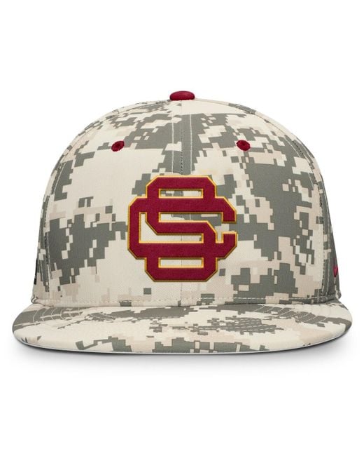 Nike Digital Usc Trojans 2025 Dugout True Performance Fitted Hat for ...
